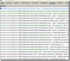 Logging NHibernate’s SQL-queries to screen with ASP.NET MVC 3 and Glimpse - Mikael Koskinen